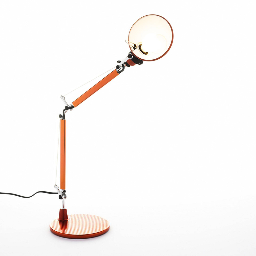 Artemide :: Desk lamp Tolomeo micro orange H: 37 cm orange A011860 ...