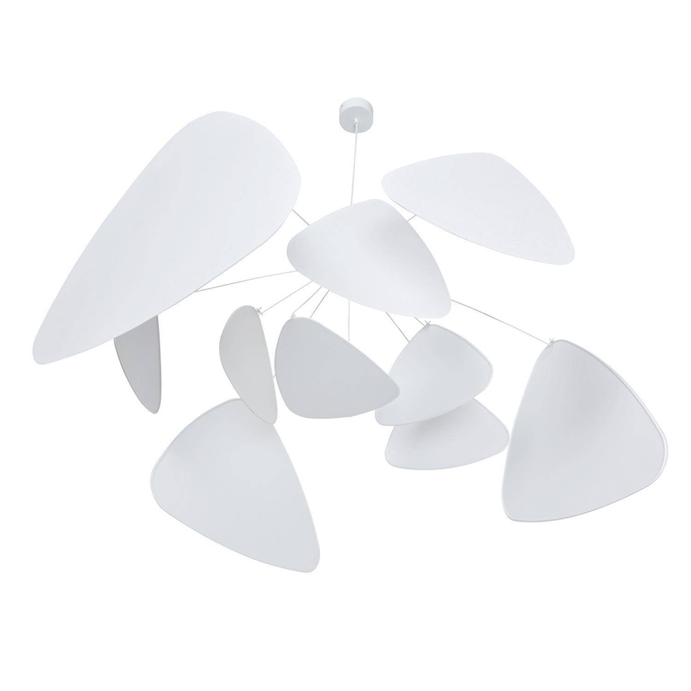 Market Set :: Hanging lamp Screen Xl white W: 110 cm white 652241 ...